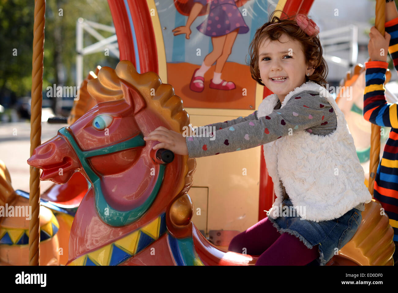 Brown carousel hi-res stock photography and images - Alamy