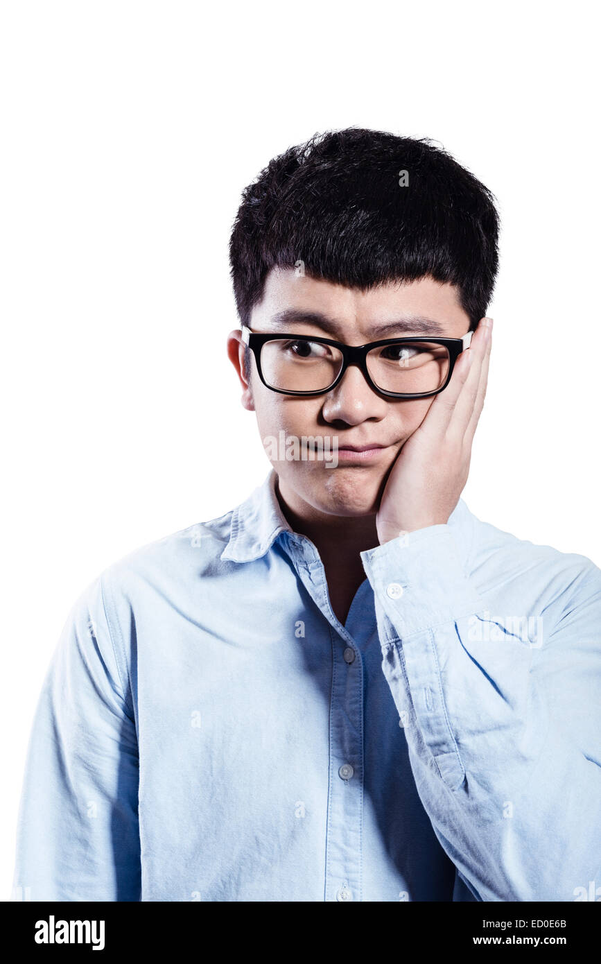 Young man toothache hi-res stock photography and images - Alamy