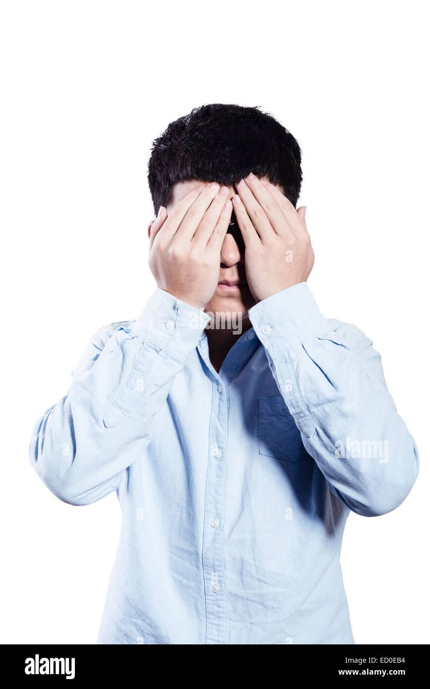 Covering eyes hi-res stock photography and images - Alamy