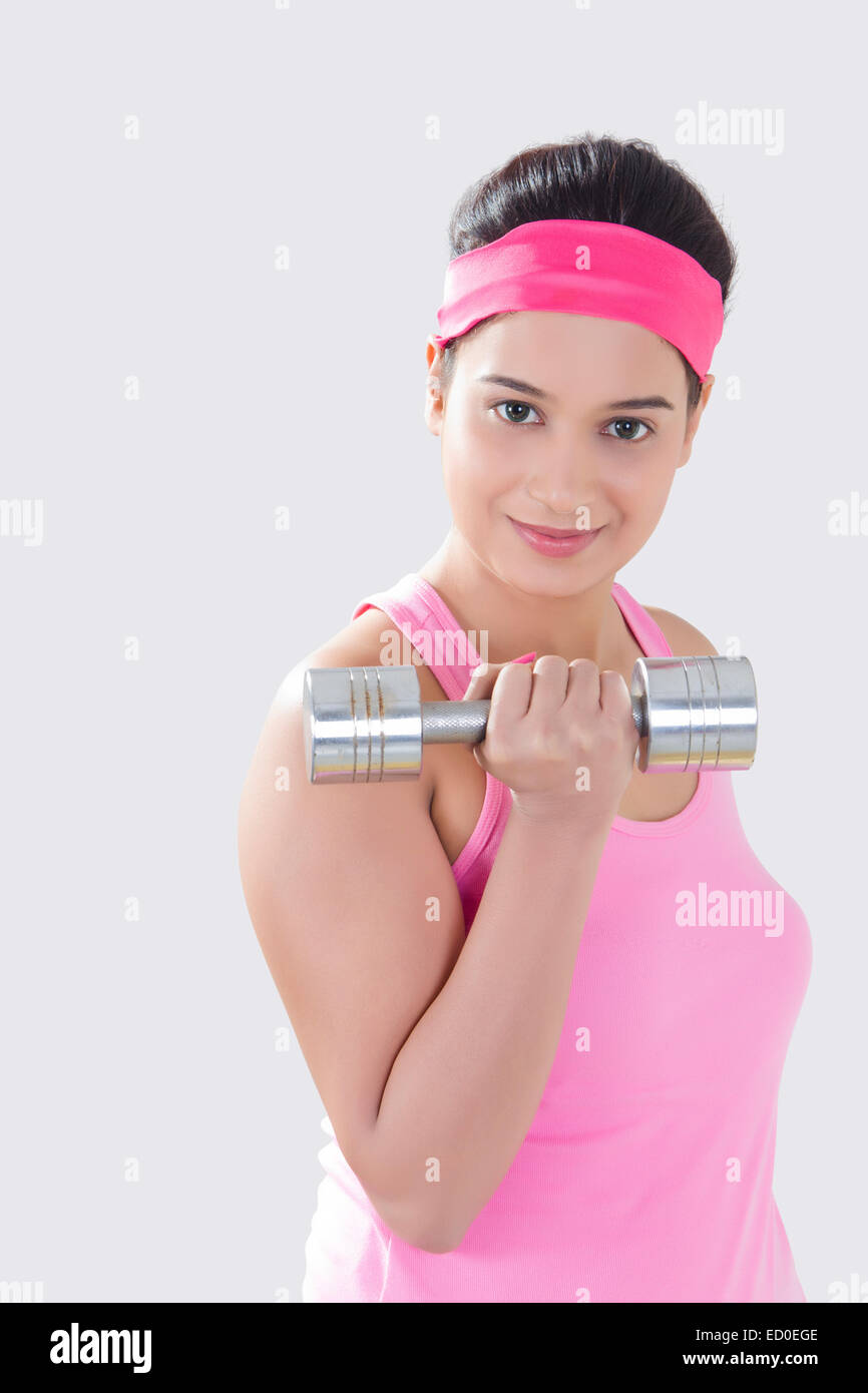 Female body builder pose hi-res stock photography and images - Alamy