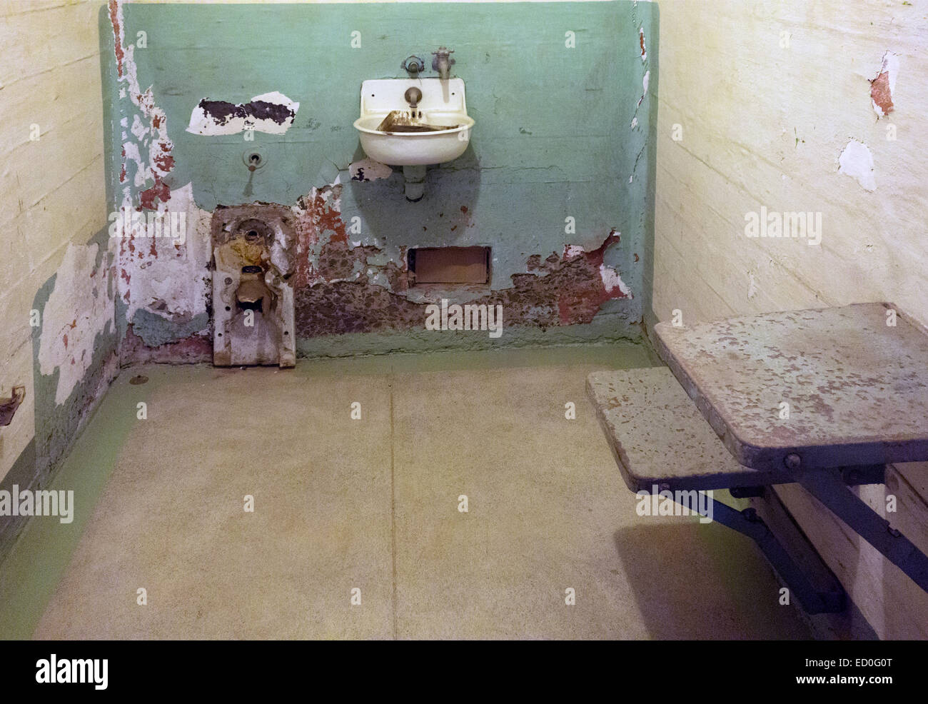 Alcatraz Prison Escape Hole