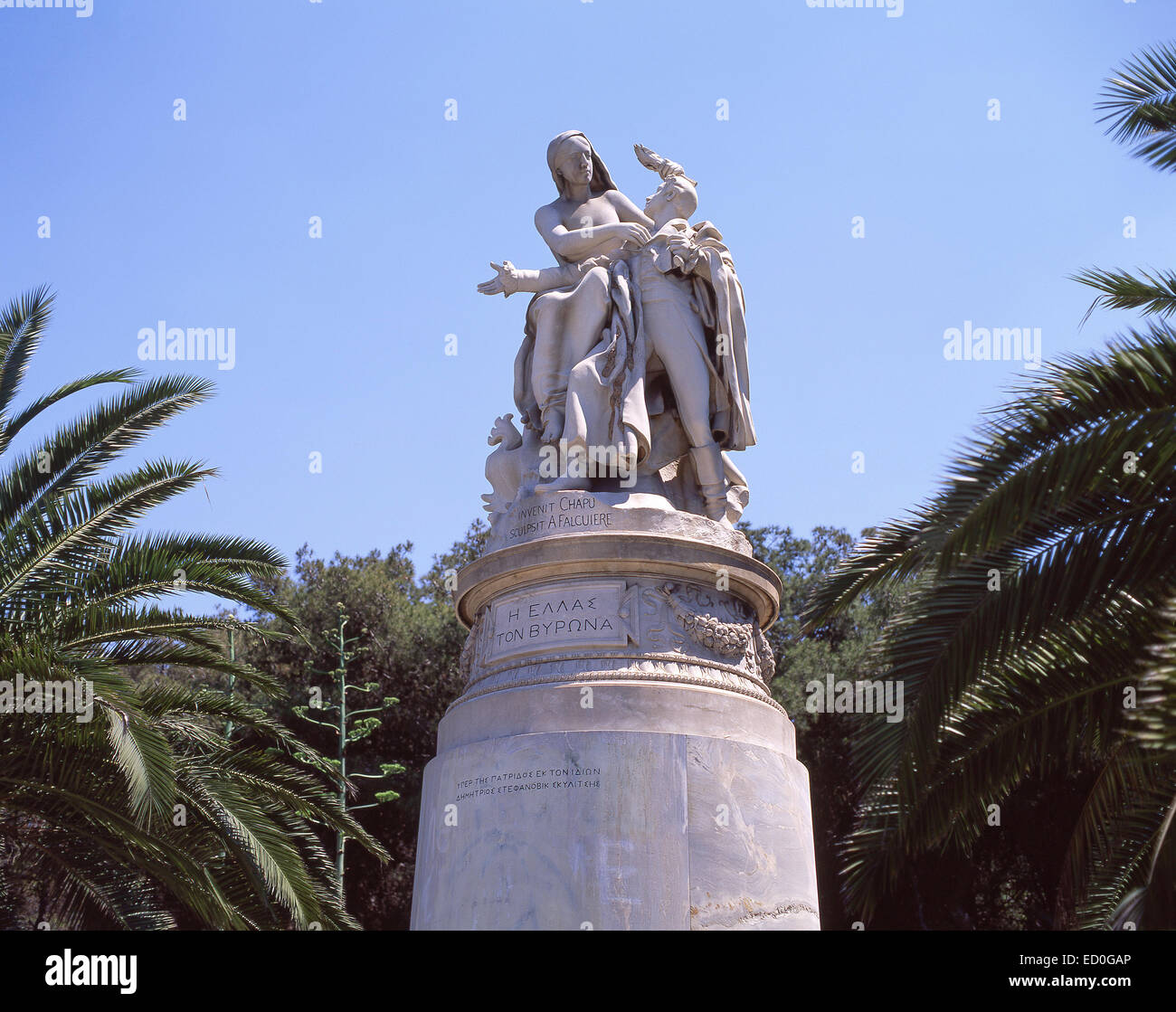 Statue Lord Byron Greece High Resolution Stock Photography and Images ...