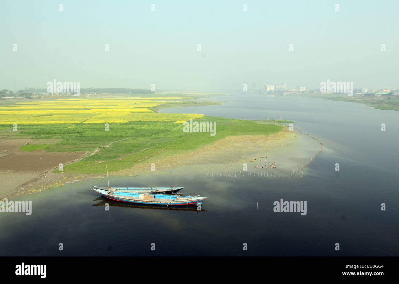 DHAKA 22 December 2014. Landscape Bangladesh Stock Photo - Alamy