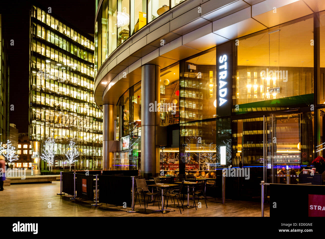 Strada Restaurant, More London Riverside Development, London, England ...