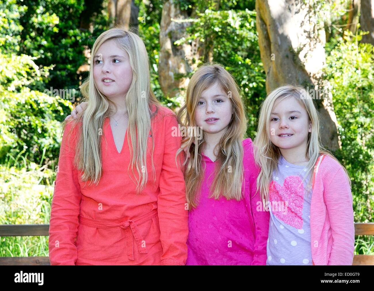 Argentina. 22nd Dec, 2014. Dutch Crown Princess Amalia (L-R), Princess ...