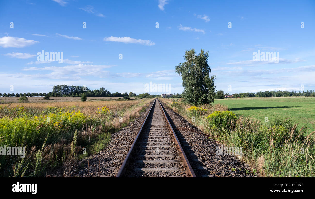 Railway railroad transport landscape hi-res stock photography and ...