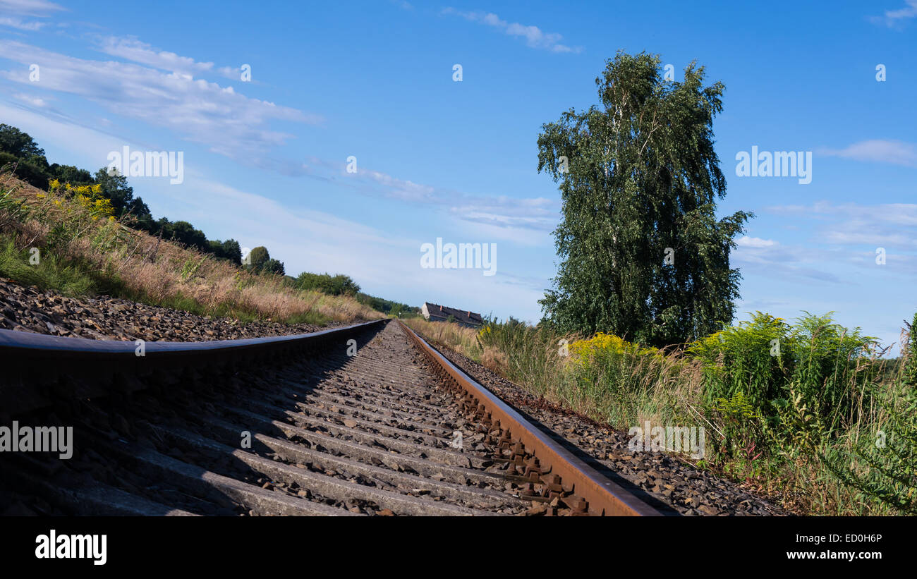 Railway railroad transport landscape hi-res stock photography and ...