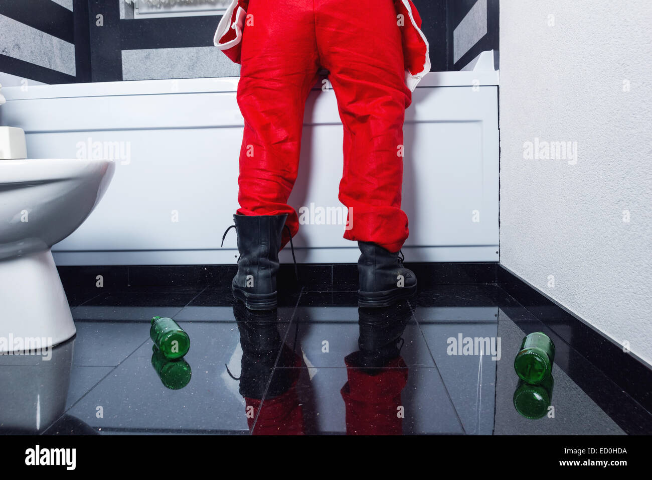 Young man drunk sick vomiting High Resolution Stock Photography and ...