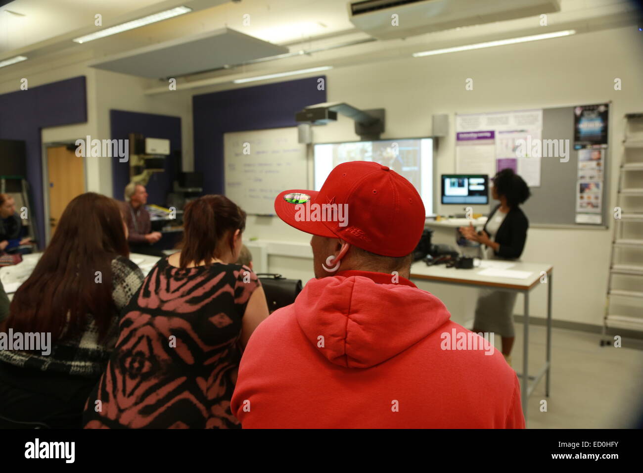 College lecturer hi-res stock photography and images - Alamy