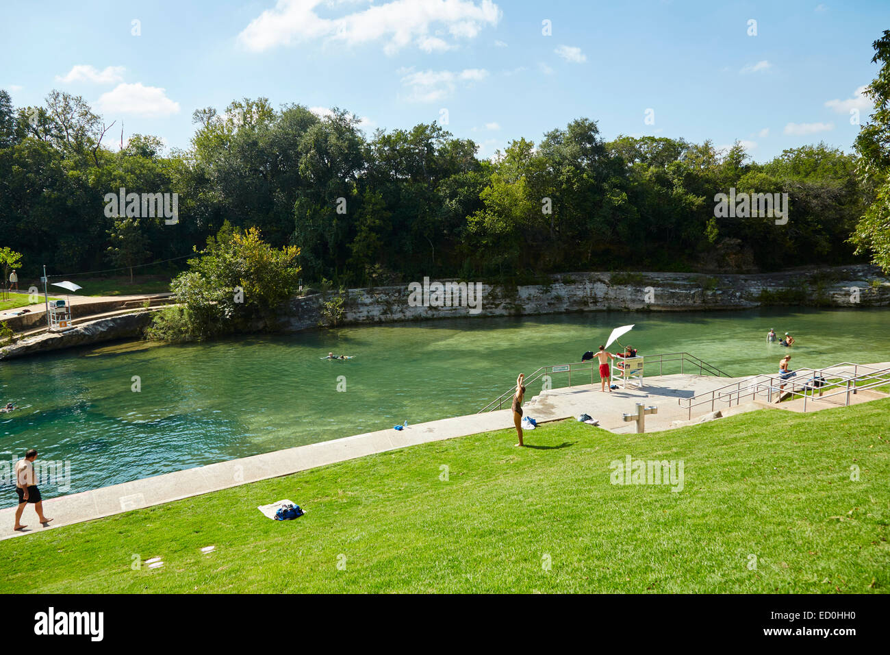 Barton Springs, Austin, Texas, USA Stock Photo - Alamy