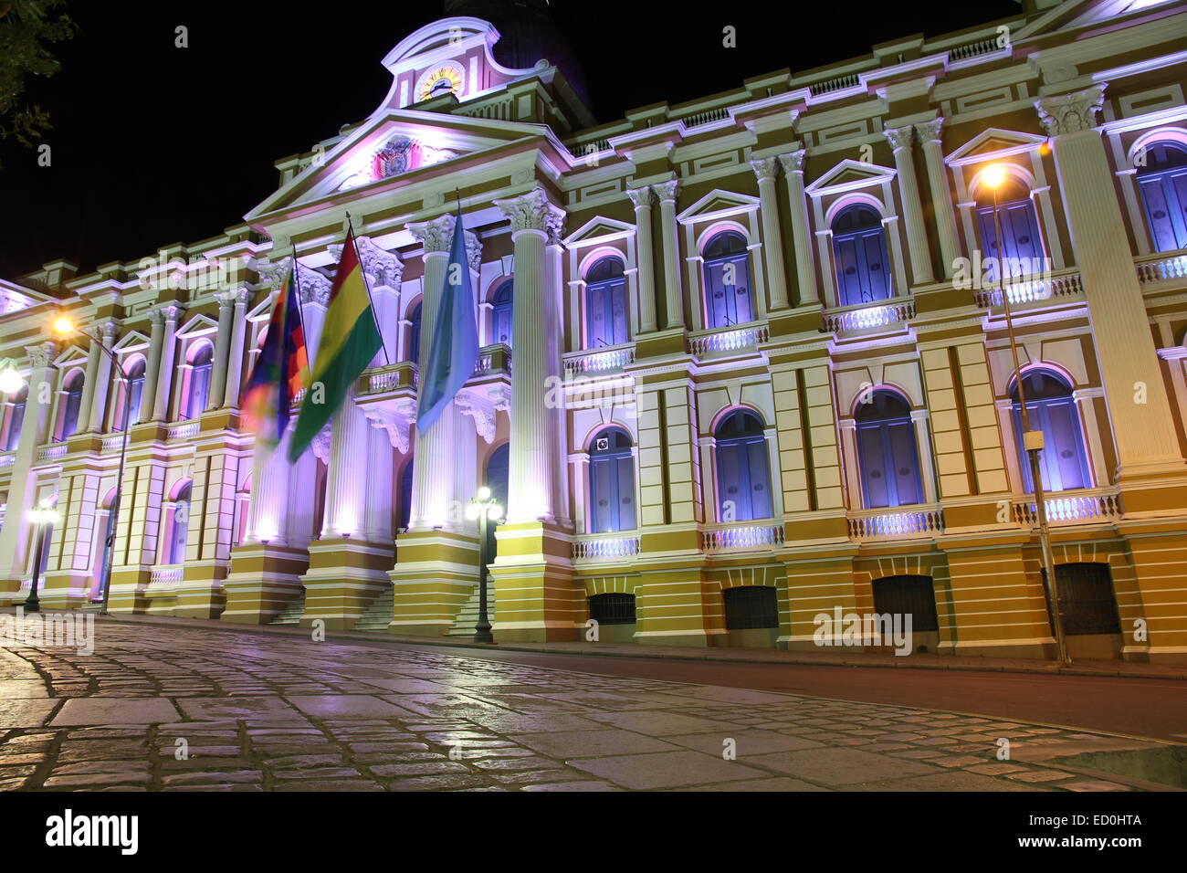 Bolivia's parliament building, Plaza Murillo, La Paz Stock Photo - Alamy