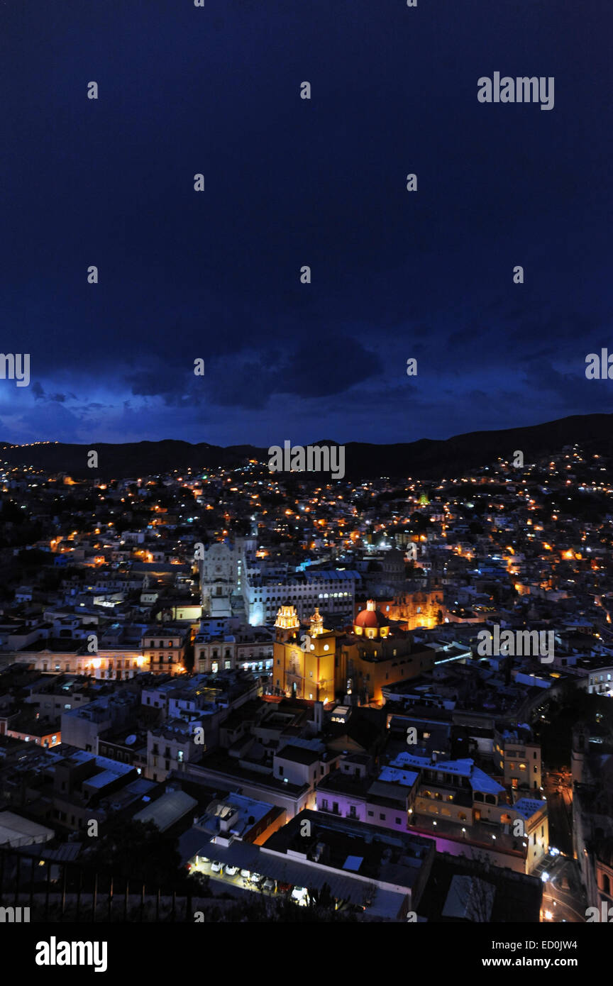 Mexico guanajuato view from hi-res stock photography and images - Alamy