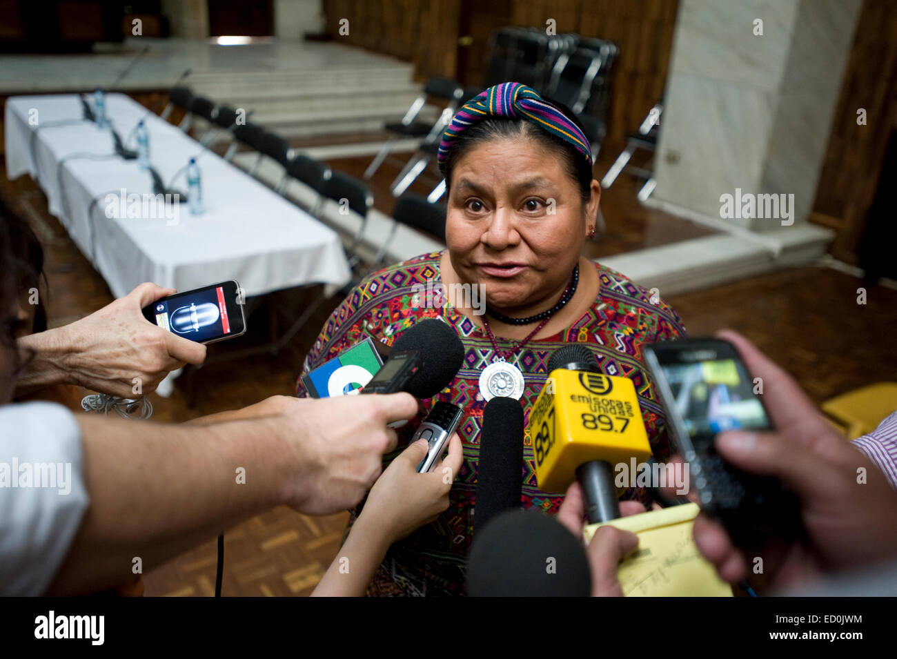 Rigoberta menchu hi-res stock photography and images - Alamy