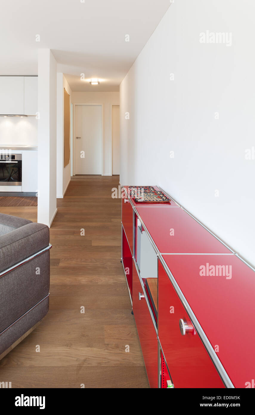 Architecture, comfortable apartment, passage view Stock Photo - Alamy