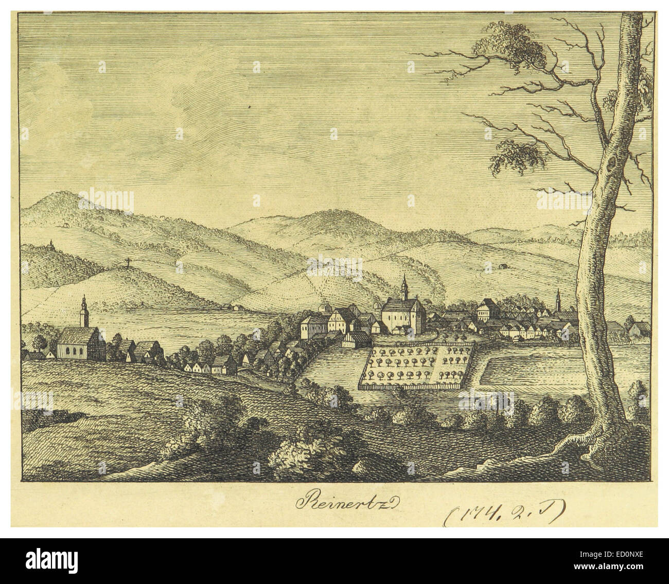 An 1812 illustration from *Schlesien* by Fischer and Stuckart, showing ...