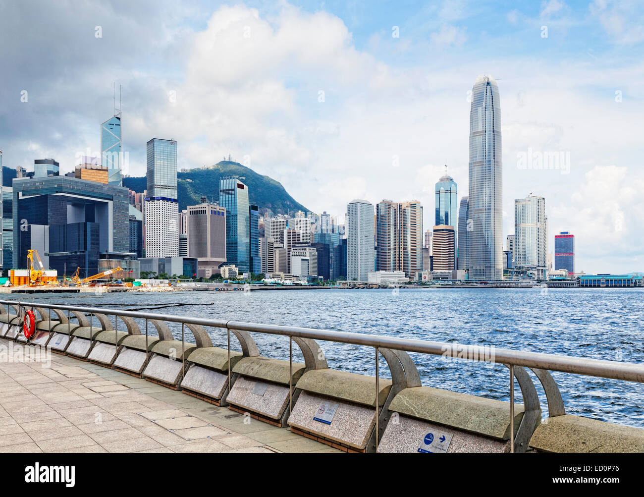 hong kong landmark place at day Stock Photo - Alamy