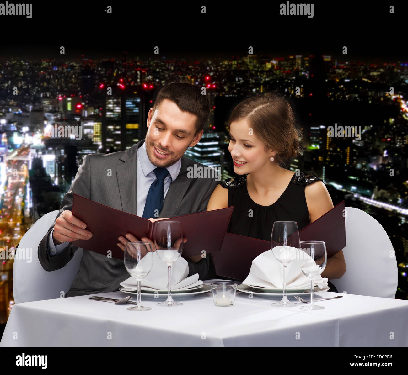 Relationship reading menu menus hi-res stock photography and images - Alamy