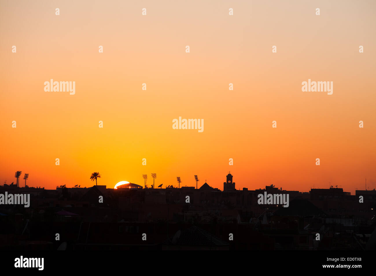 Marrakech morocco skyline hi-res stock photography and images - Alamy