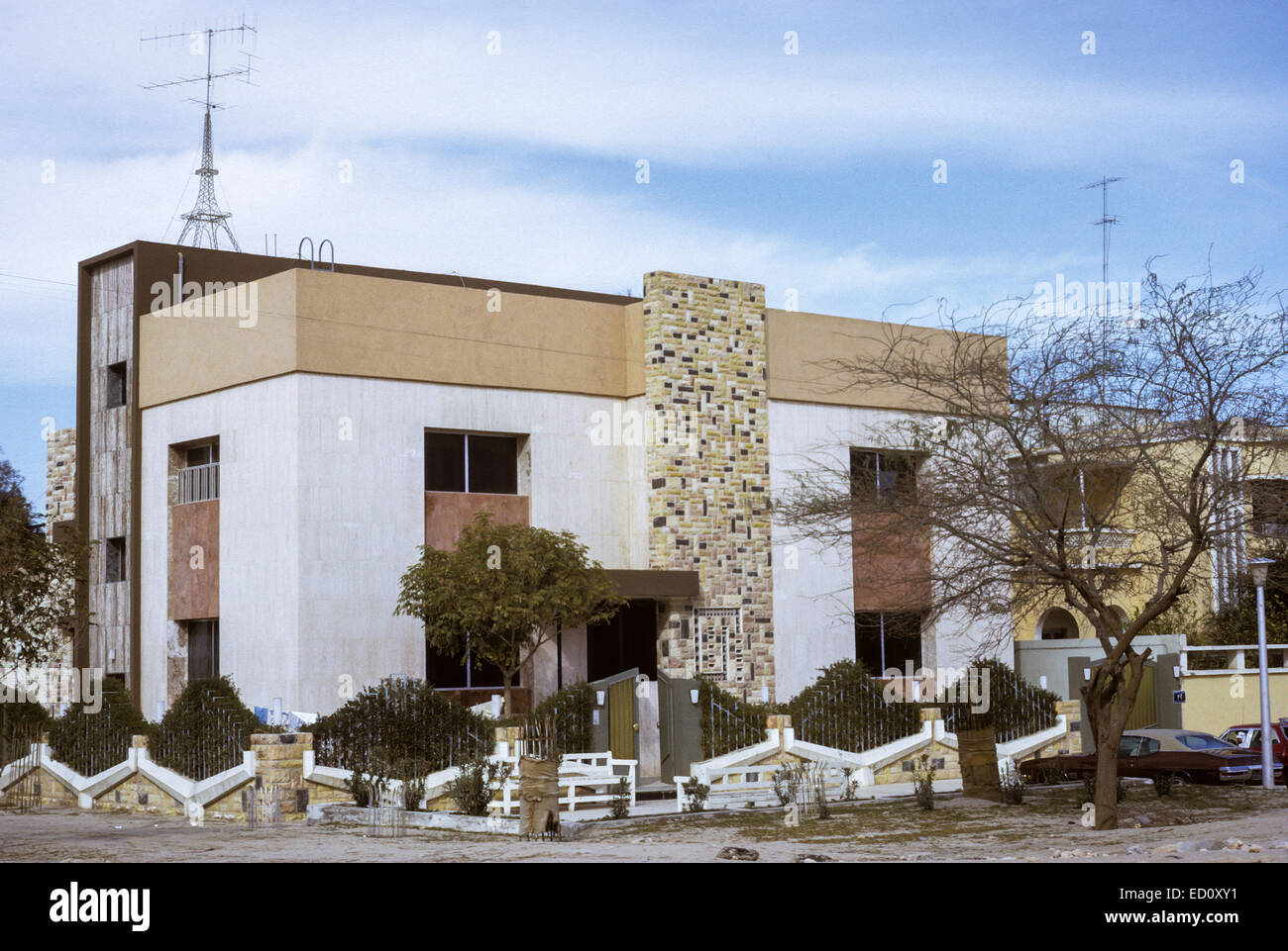 Kuwait. Private House; Modern Architecture of the late 1960s, early ...