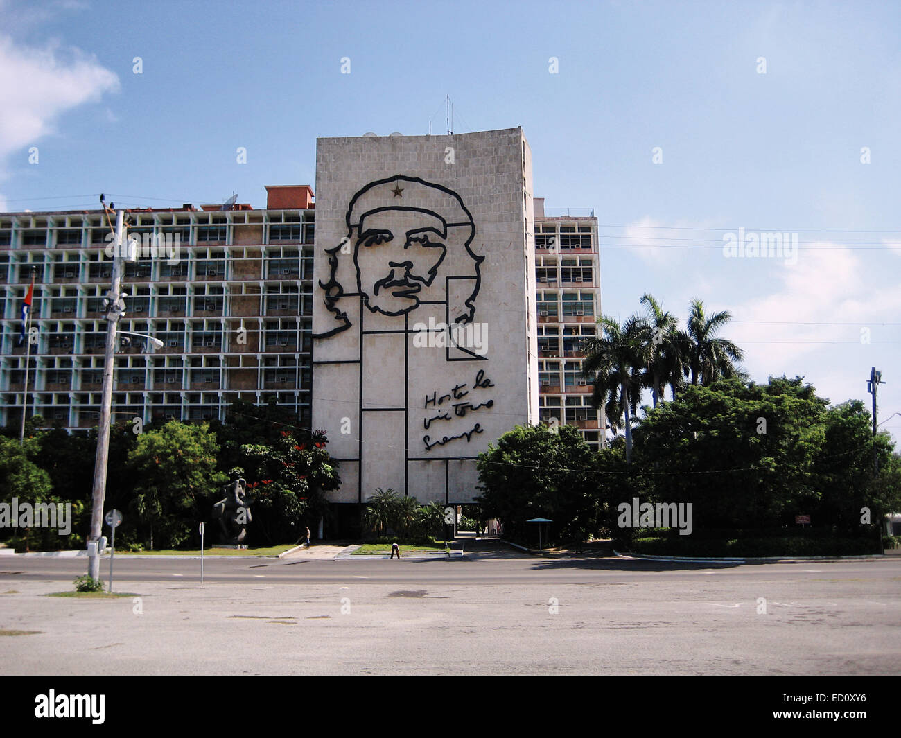 The Ministry of Interior in Revolution Square in Havana, Cuba Stock ...