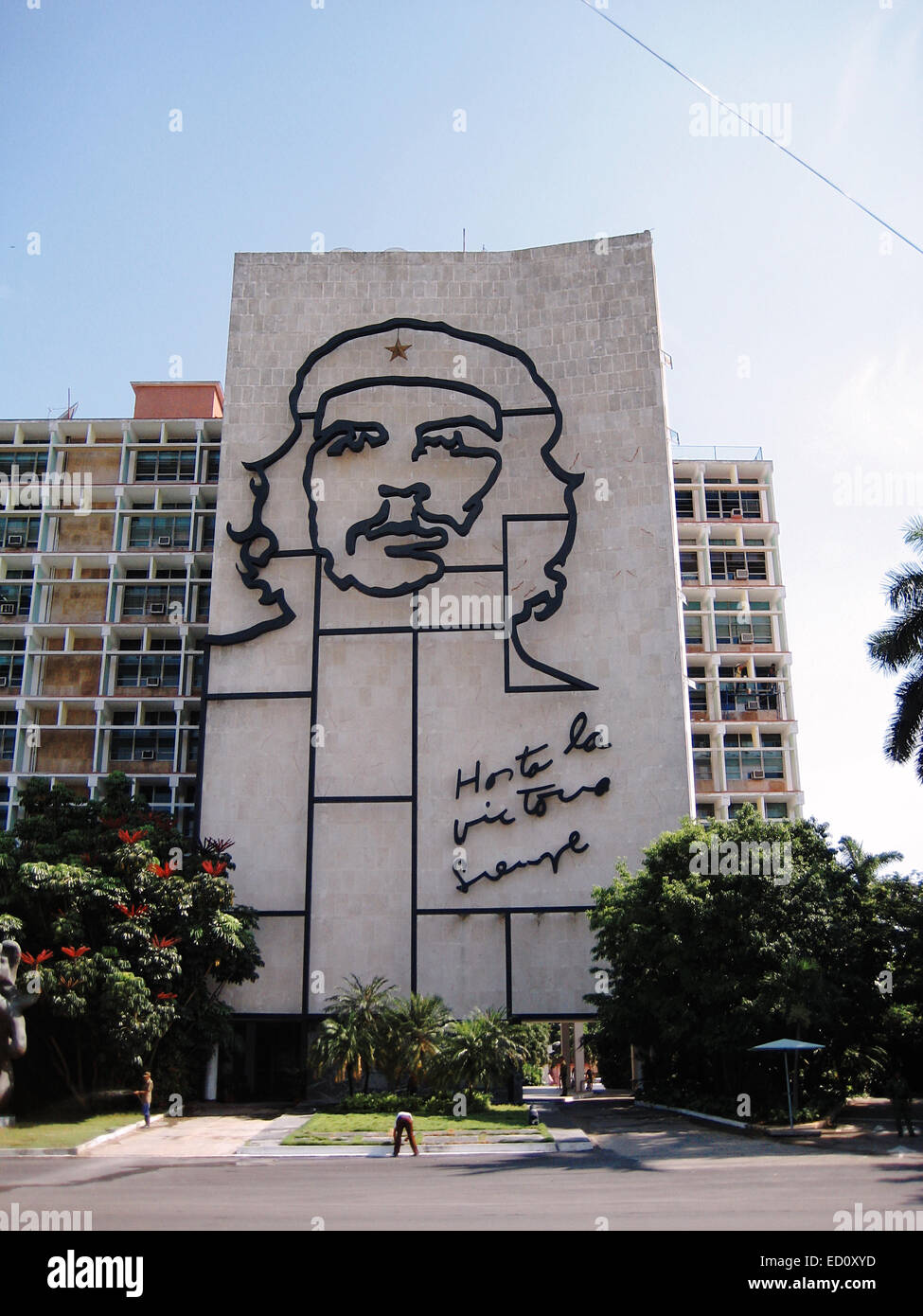 The Ministry of Interior in Revolution Square in Havana, Cuba Stock ...