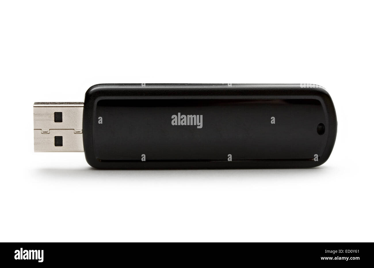 Usb flash drive on the white background Stock Photo - Alamy