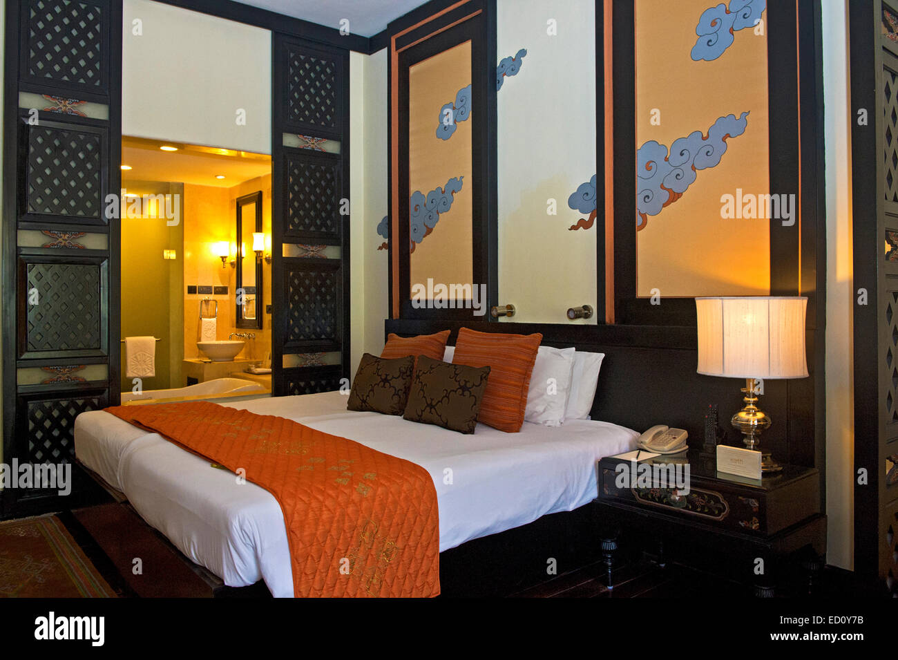 Room at the Taj Tashi Hotel, Thimphu, Bhutan Stock Photo - Alamy