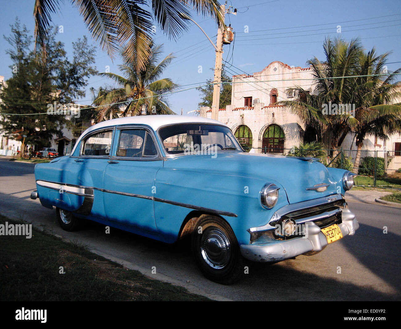 An old Chevrolet in the streets of Havana, Cuba Stock Photo - Alamy