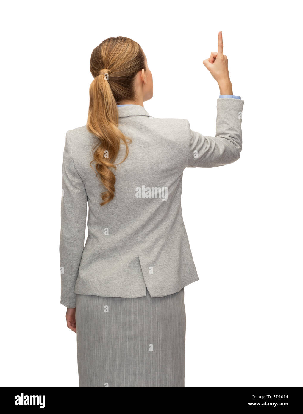 New Teacher From Behind View