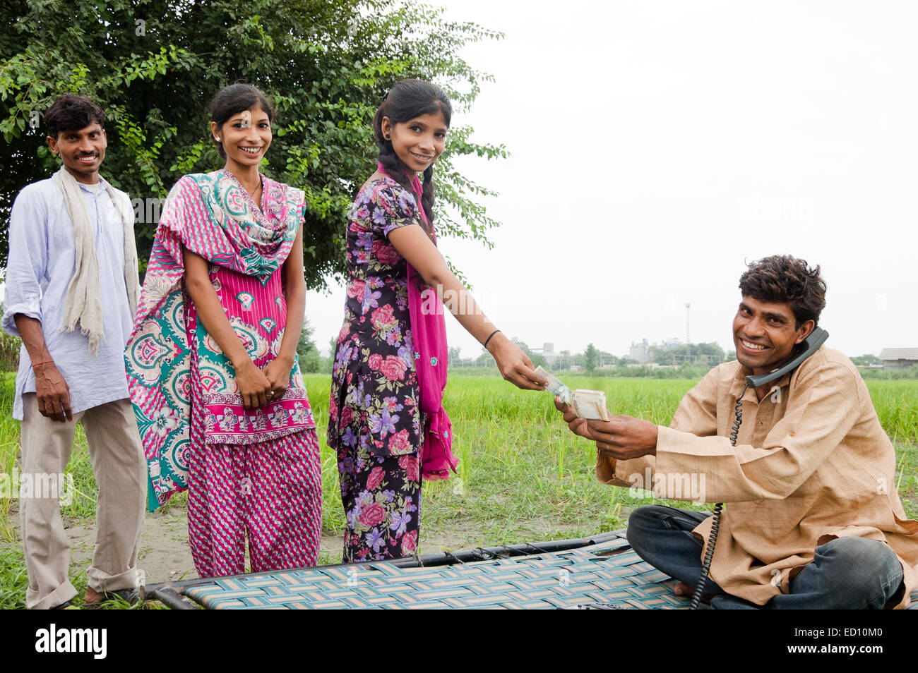 Rural African Refugee Women Talking