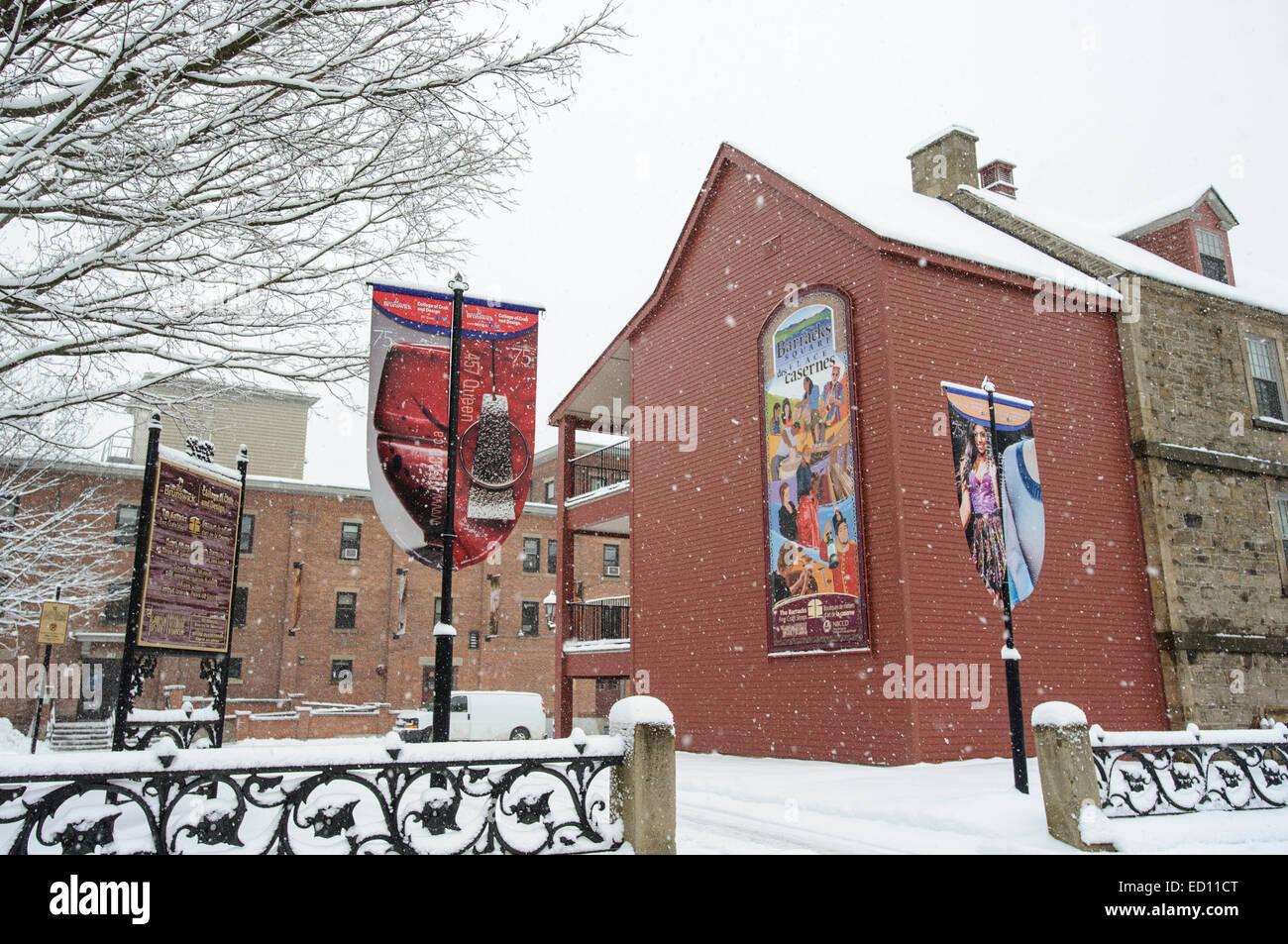 Fredericton snow storm hi-res stock photography and images - Alamy