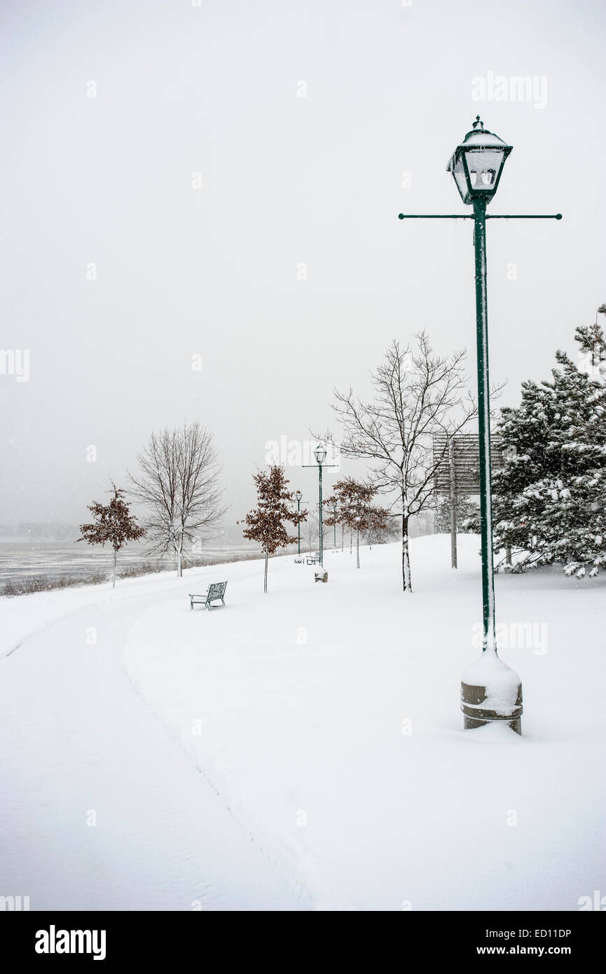 New brunswick winter scene hi-res stock photography and images - Alamy