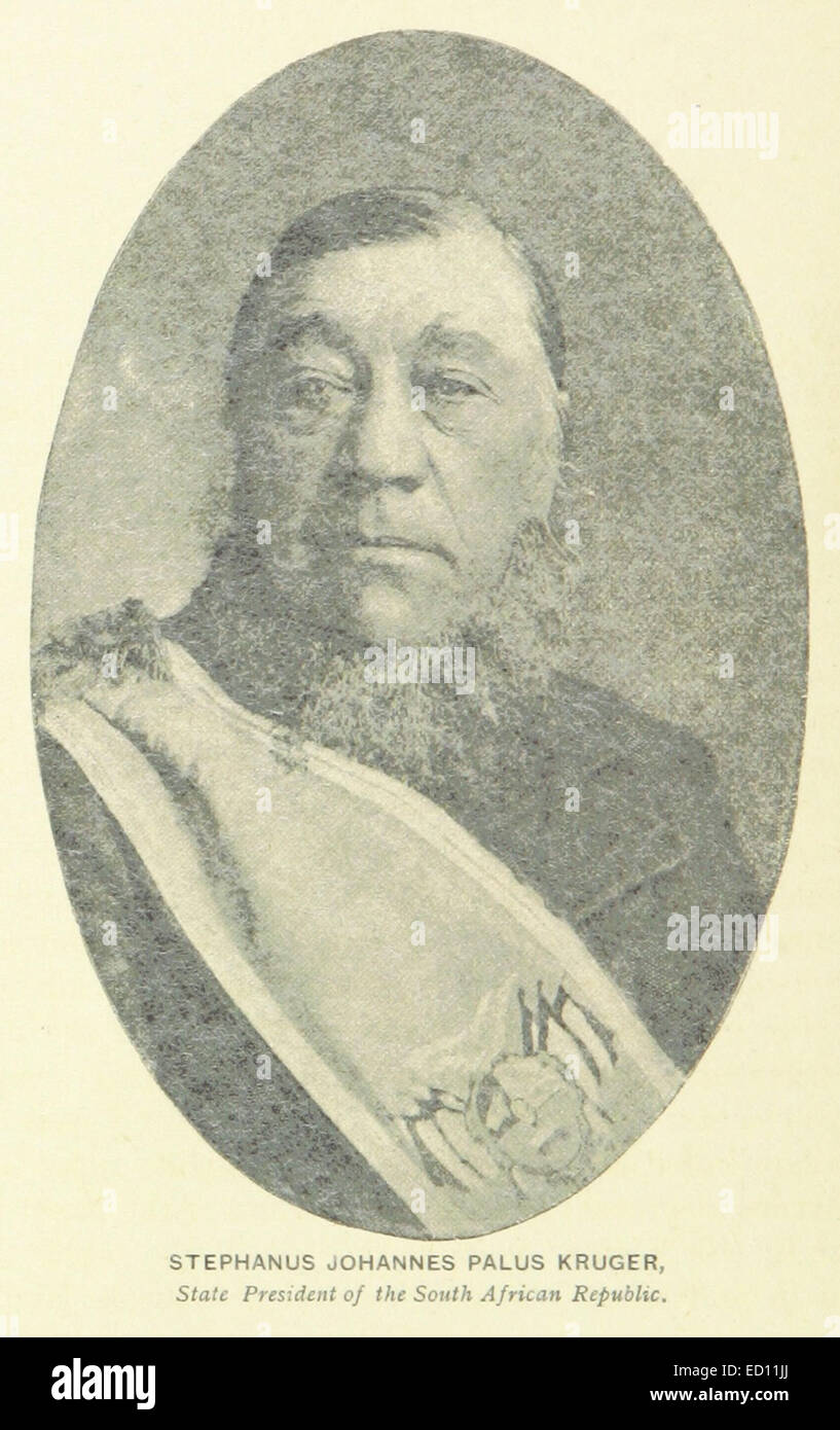 This 1891 illustration by Ingram depicts Stephanus Johannes Palus ...