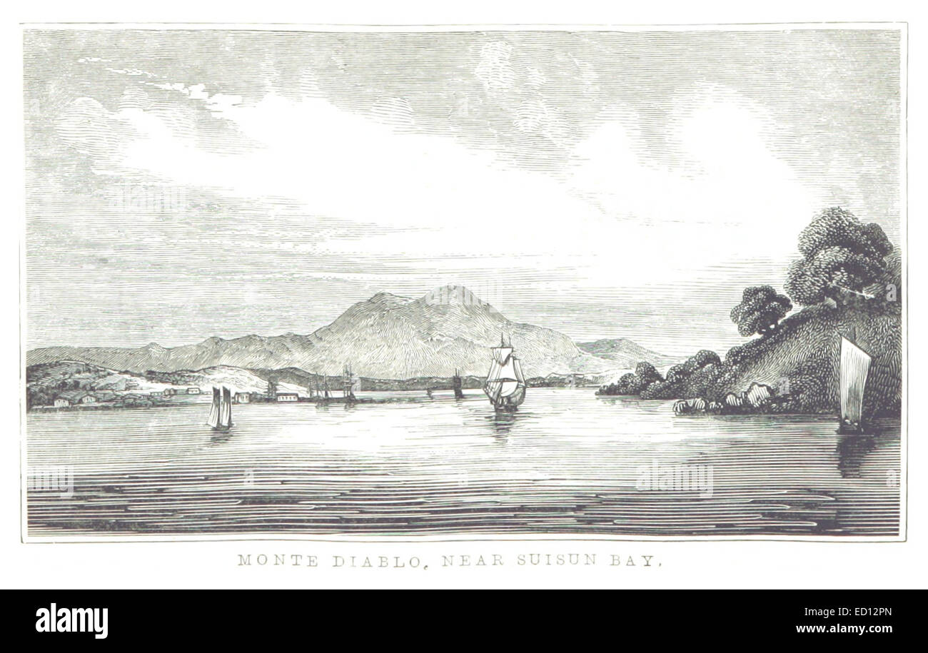 Map of california 1850 Cut Out Stock Images & Pictures - Alamy