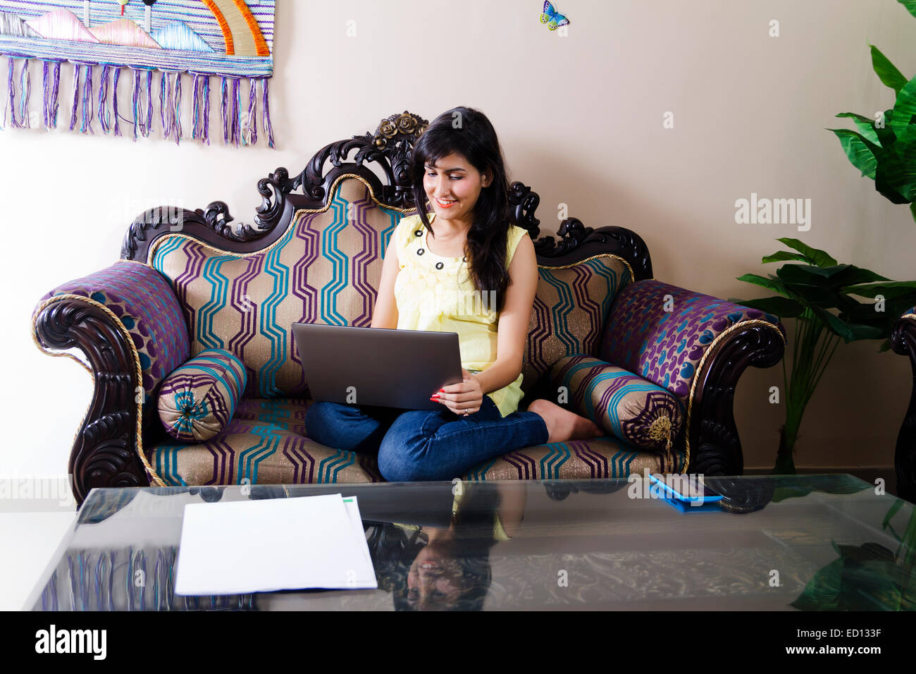 Lady home hi-res stock photography and images - Alamy