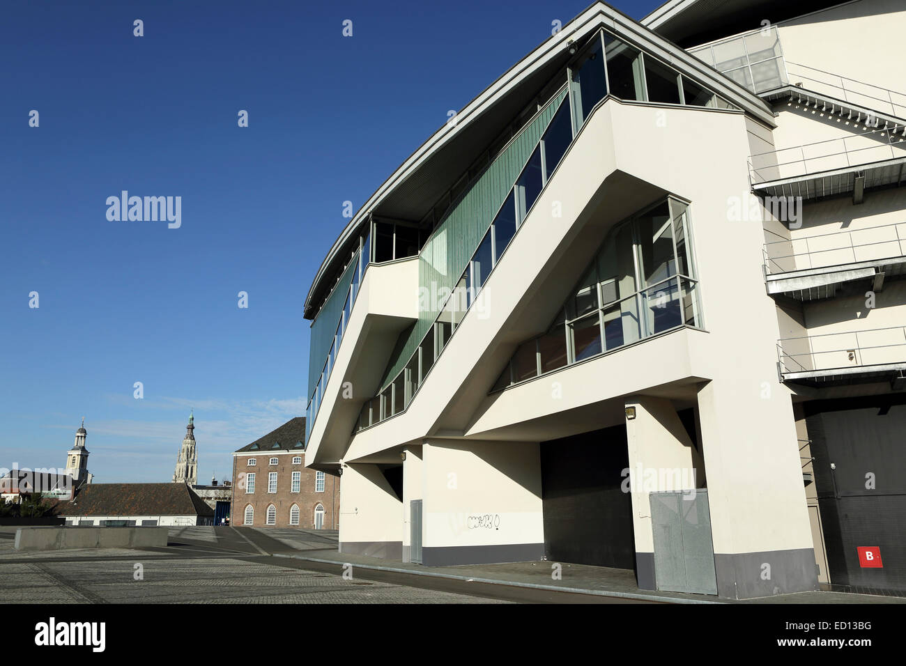 The exterior of the Chasse Theater in Breda, the Netherlands. The ...