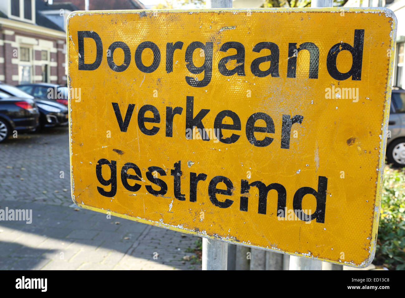Dutch sign traffic hi-res stock photography and images - Alamy