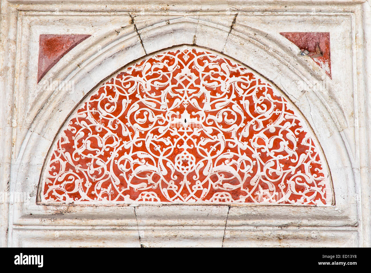 Door Decoration of a Mosque in Istanbul City Stock Photo - Alamy