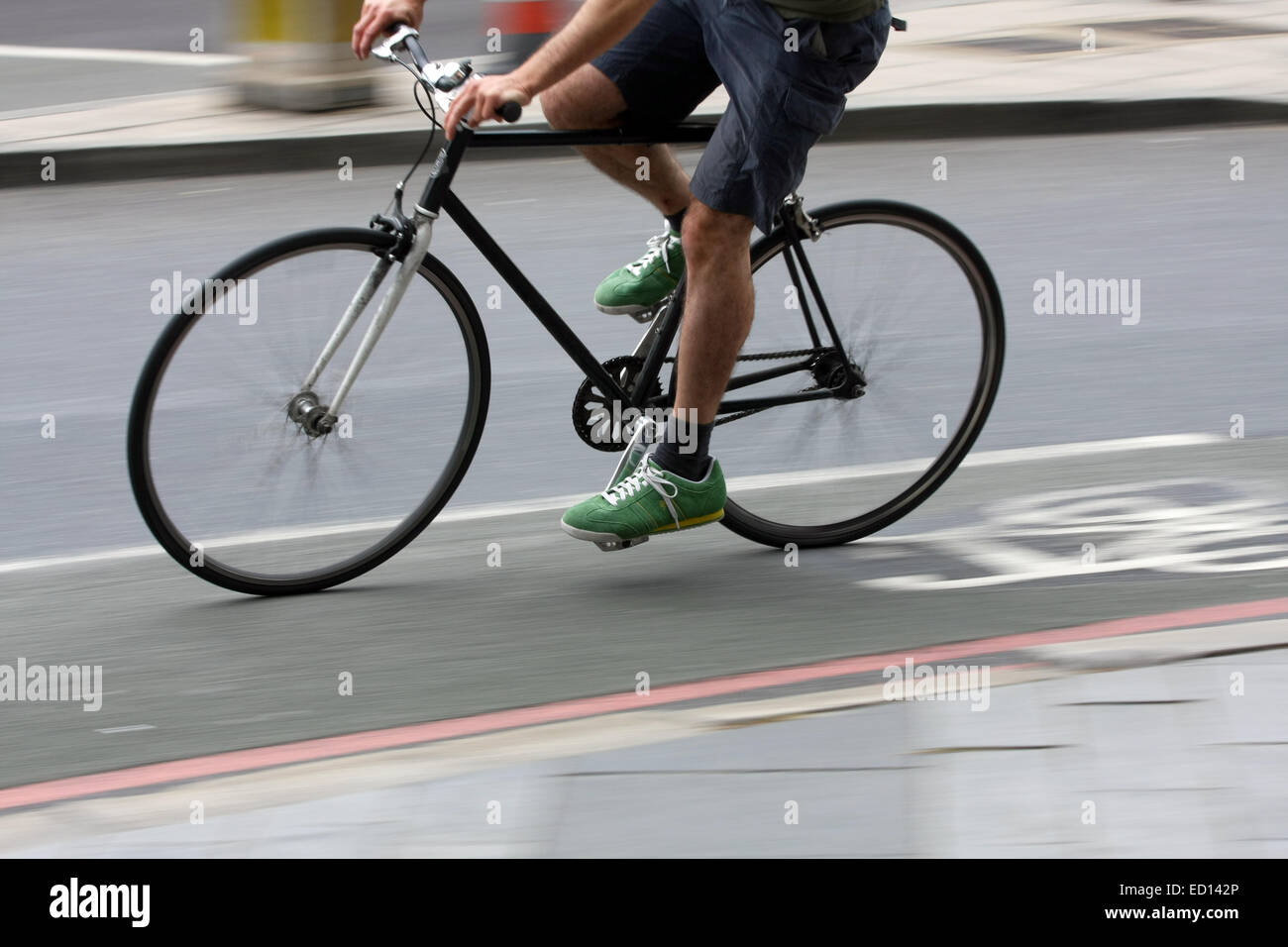 Cyclist leg hi-res stock photography and images - Alamy