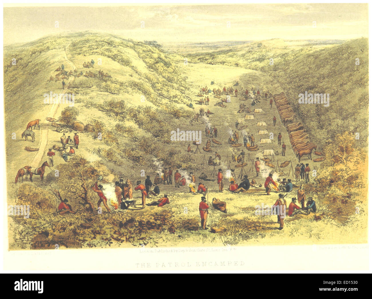 Encamped hi-res stock photography and images - Alamy