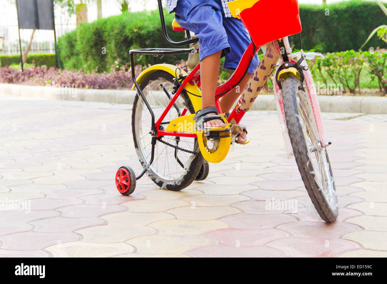 indian child Cycle Riding Stock Photo - Alamy