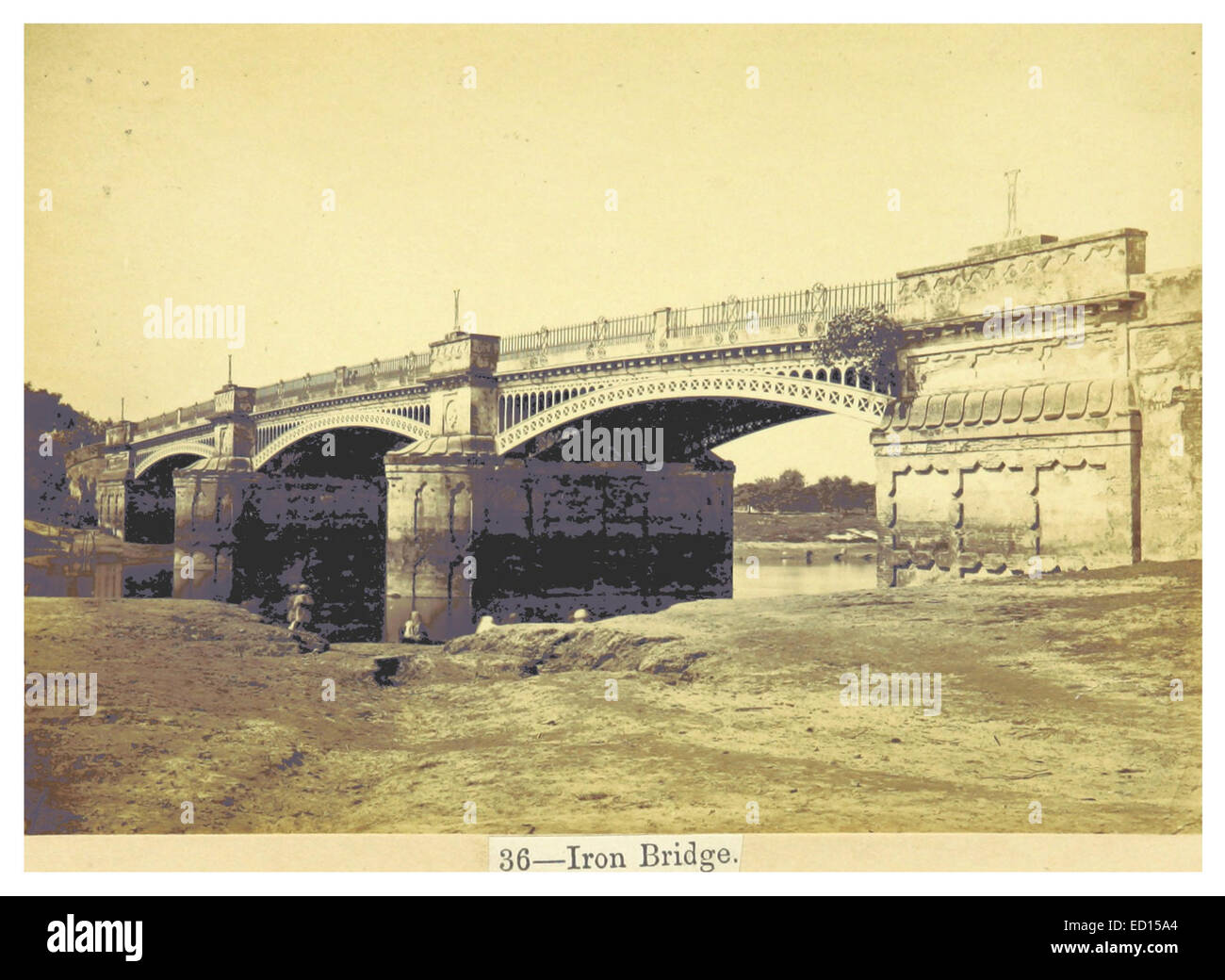 Map of iron bridge hi-res stock photography and images - Alamy