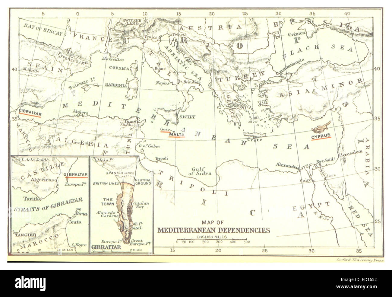 Map of ancient mediterranean hi-res stock photography and images - Alamy