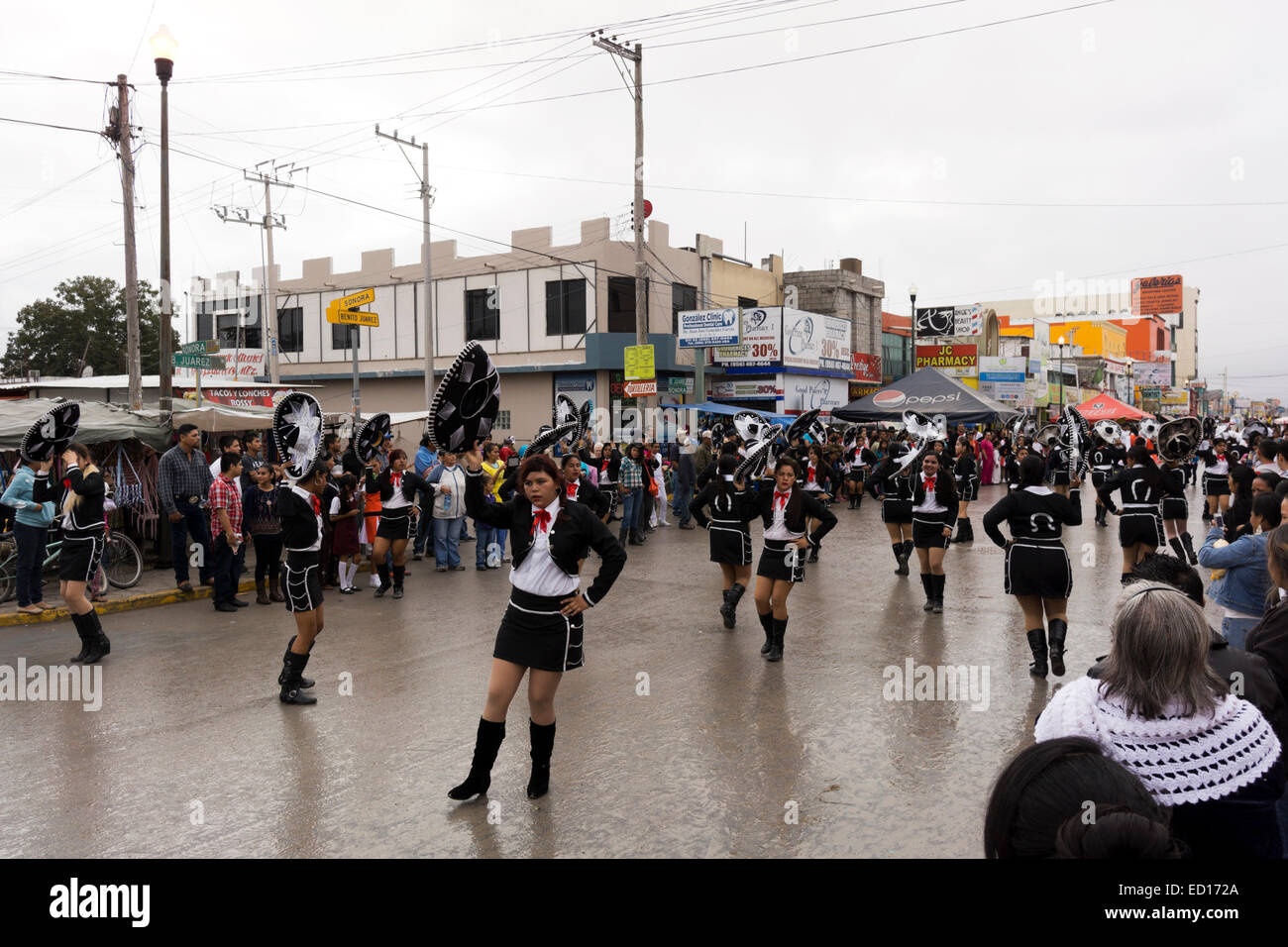 Progreso Mexico Girls Nuevo Progreso Mexico Hi Res Stock Photography