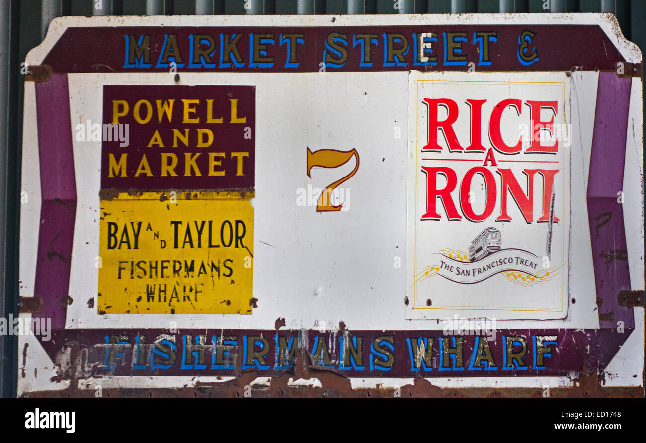 Rice a roni cable car hi-res stock photography and images - Alamy