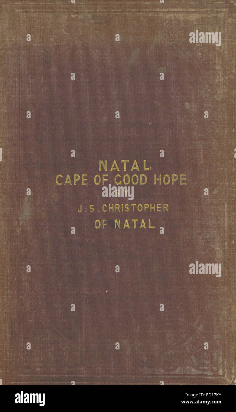 Map of the colony of natal hi-res stock photography and images - Alamy