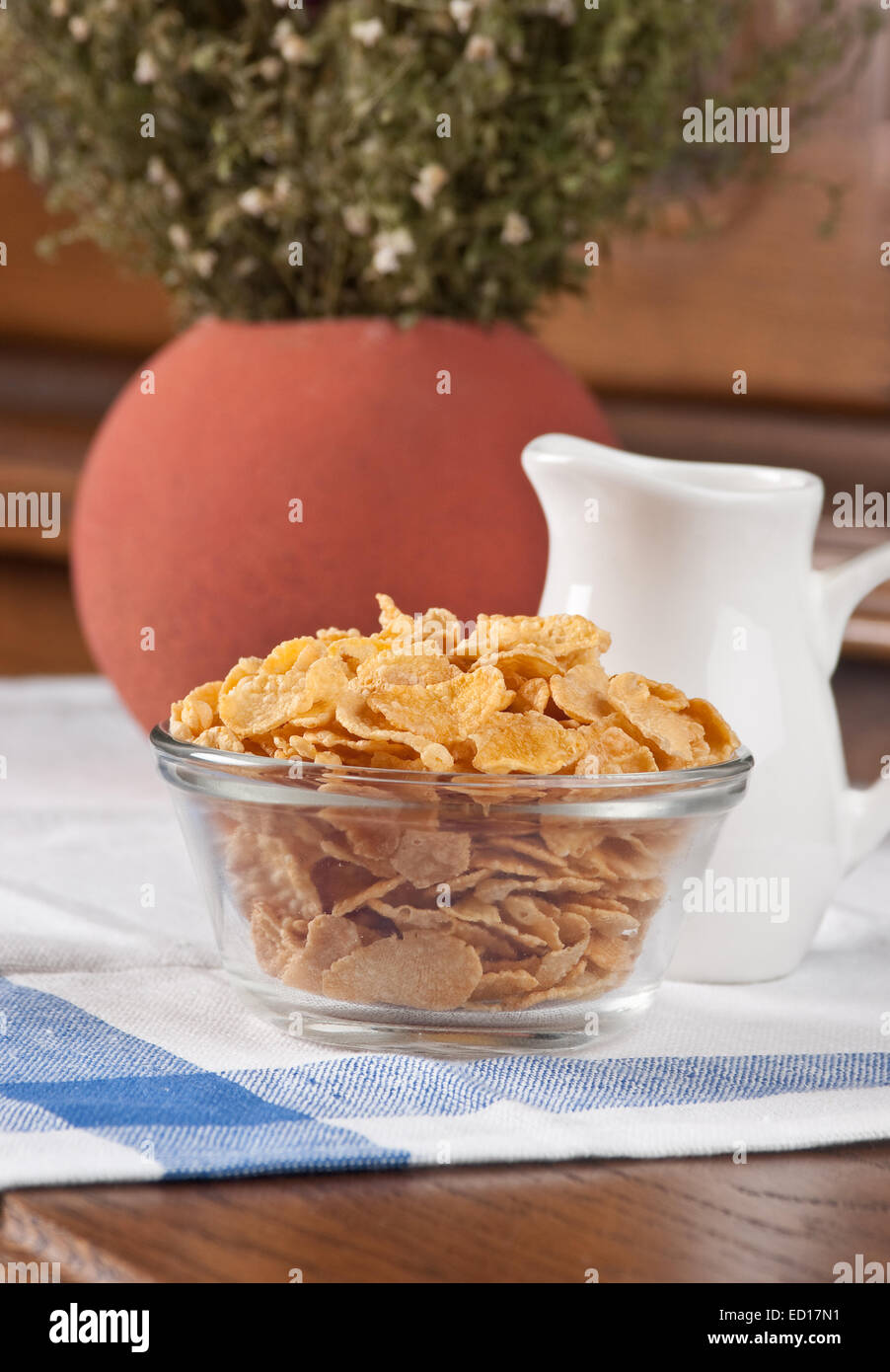 Cornflakes on table still life hi-res stock photography and images - Alamy