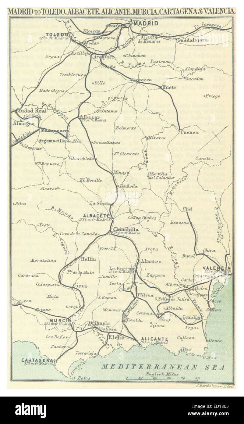 Vintage rail map hi-res stock photography and images - Alamy