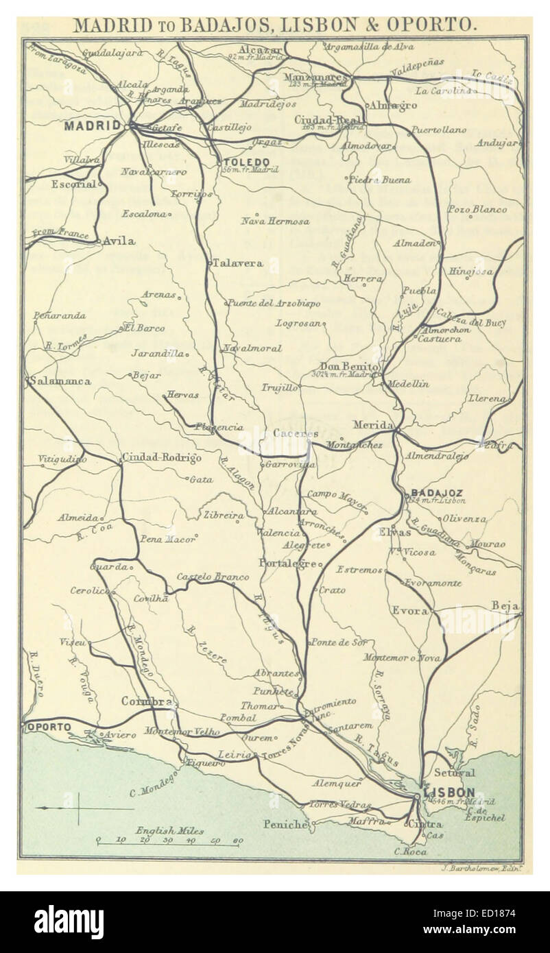 Vintage railroad map hi-res stock photography and images - Alamy