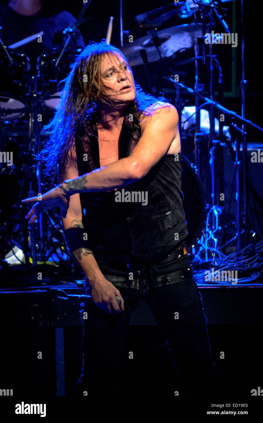 Toronto, Ontario, Canada. 22nd Dec, 2014. Heavy metal singer SEBASTIAN ...